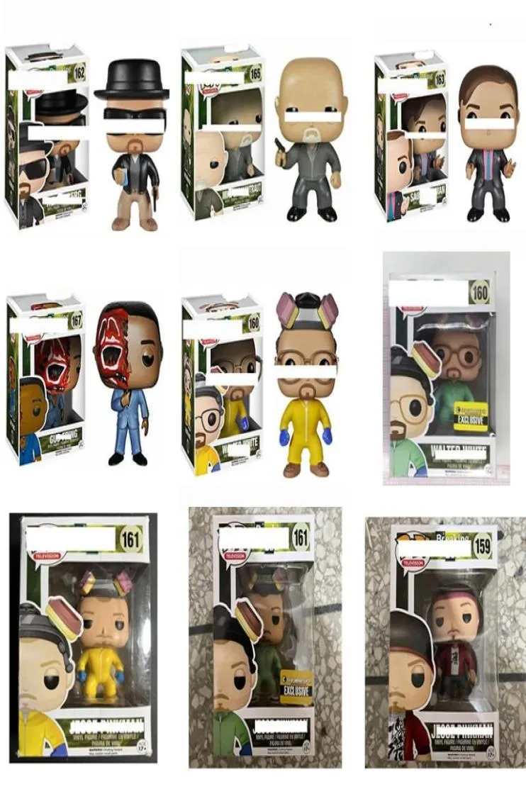 Breaking Bad Collectible Figures - Jesse Pinkman, Walter White & Mike ...