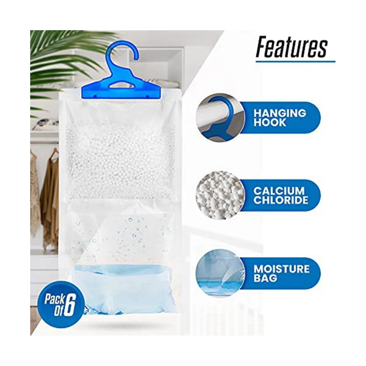 Wardrobe Moisture Absorber: 20 Hanging Dehumidifiers... From Ddmyearth ...