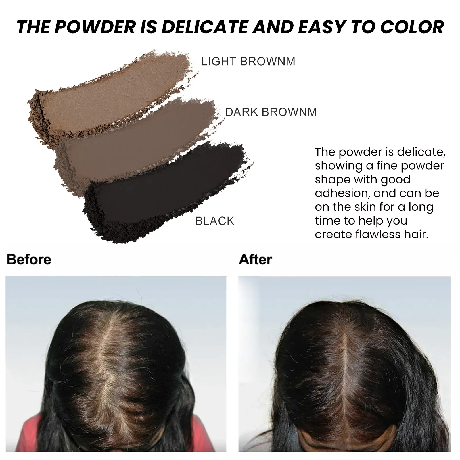 DHgate.com:Upgraded Hair Building Fibers Powder, Instant Volumizing ...