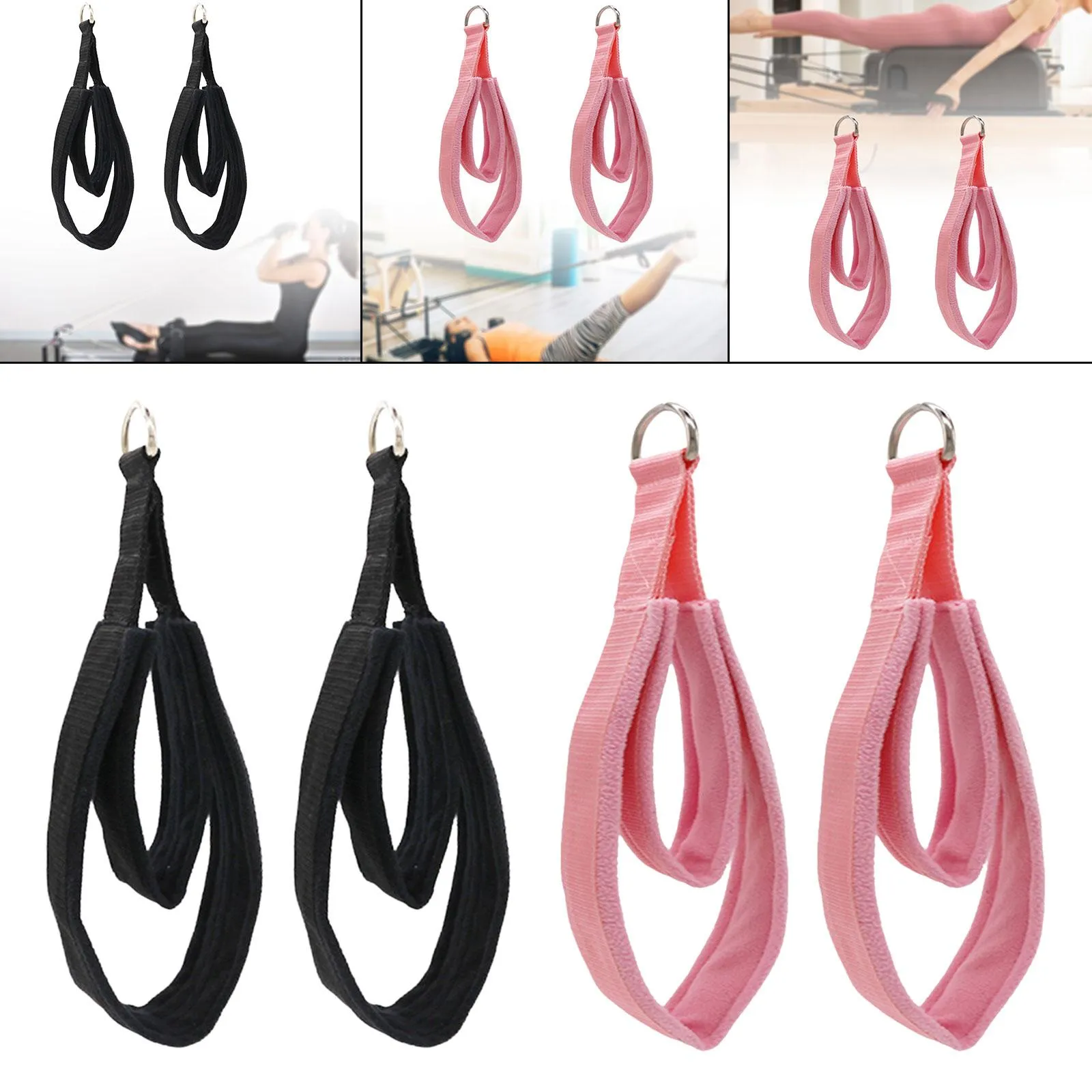 DHgate.com:Pilates Double Loop Straps: 2Pc Yoga D-Ring Straps Equipment ...