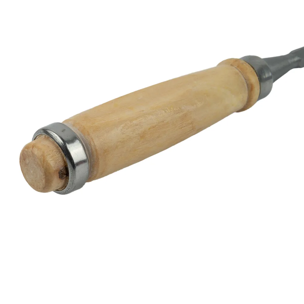 Wood Carving Chisel Set 6/12/18/24mm Flat Blades with Wood Handles for ...