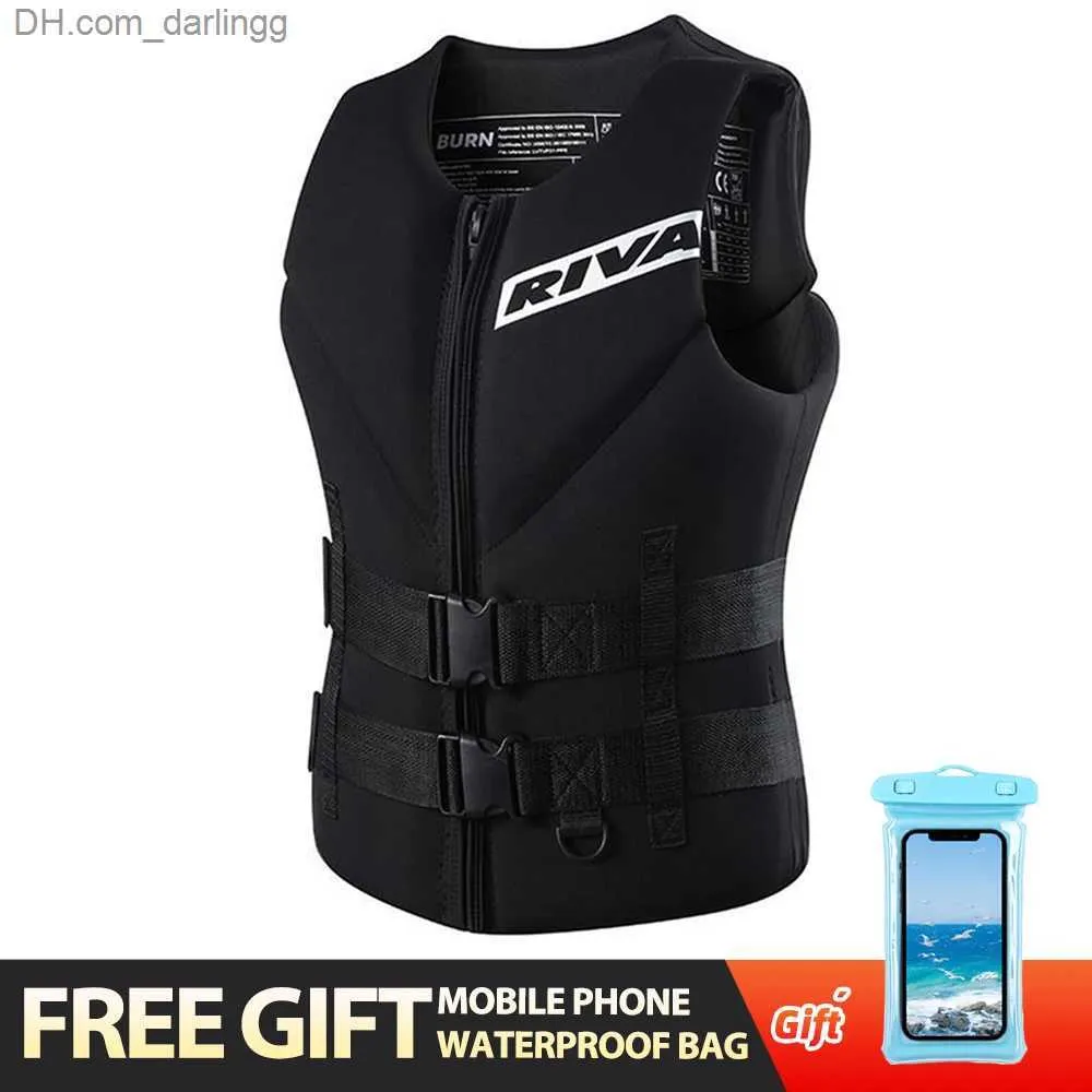 Life Vest Buoy Adult life saving vest motorboat jacket skiing kayak ...