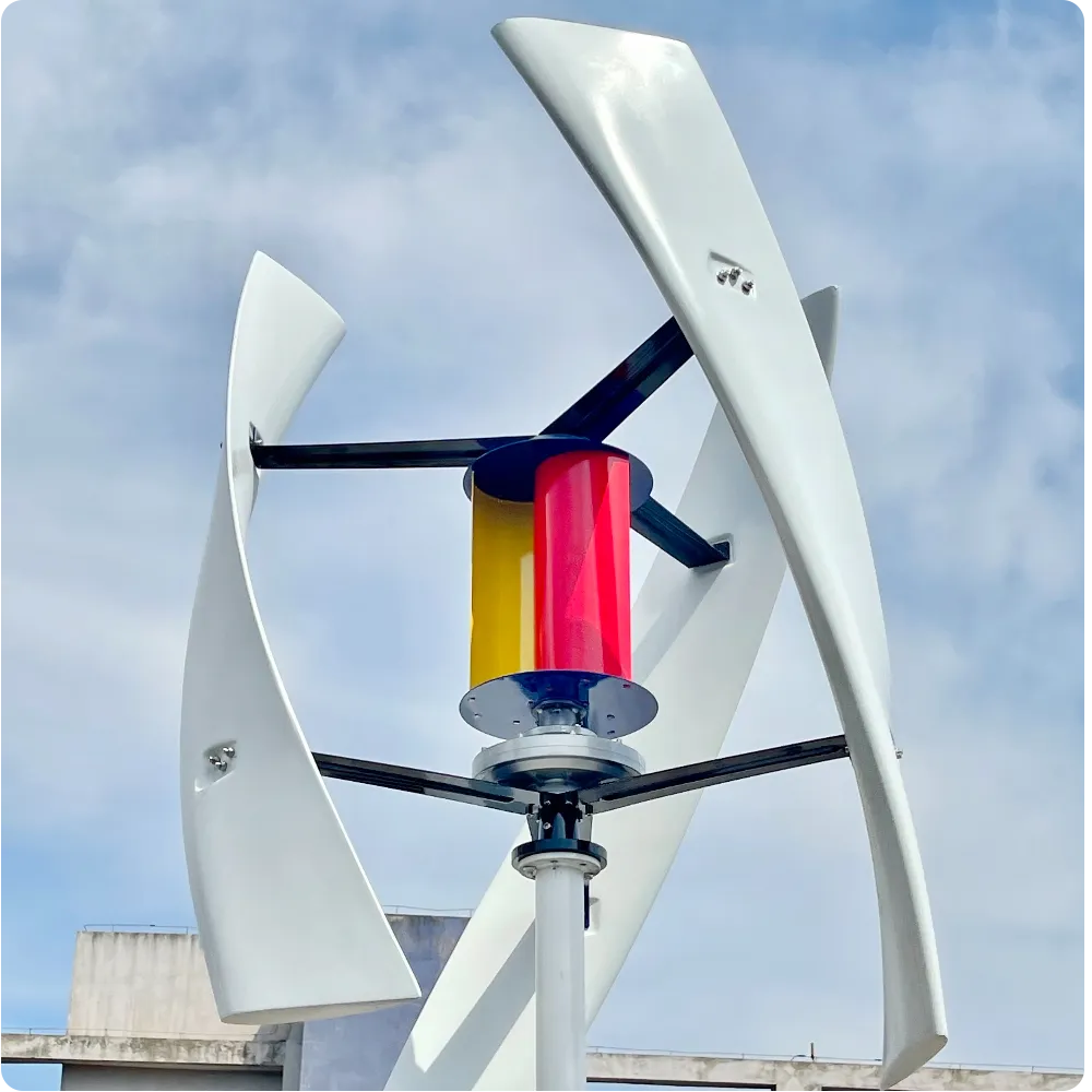 Vertical Axis Wind Turbines For Homes 10KW High Voltage Power Generator ...
