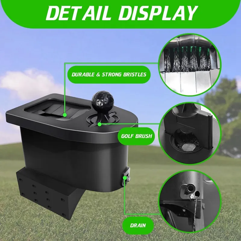 DHgate.com:Golf Cart Ball Washer and Club Cleaner Kit: Keep Your Golf ...