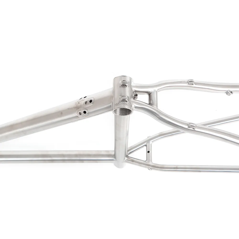 High-end Mountain Bike Frame: Durable Titanium Alloy, 27.5/29er QR/TA ...