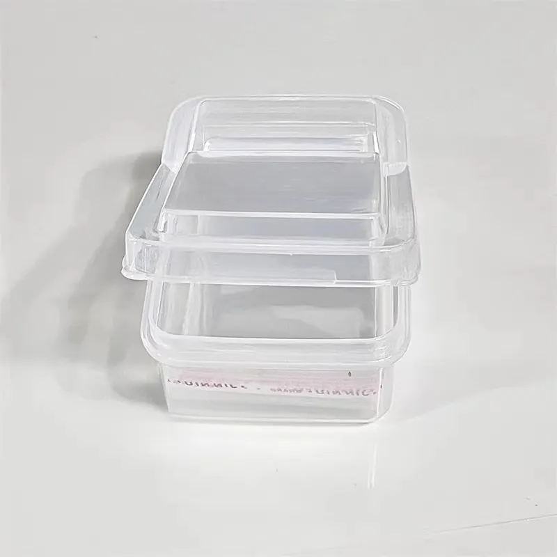 Wholesale 3 Inch Transparent Plastic Mini Card Storage Box For ...