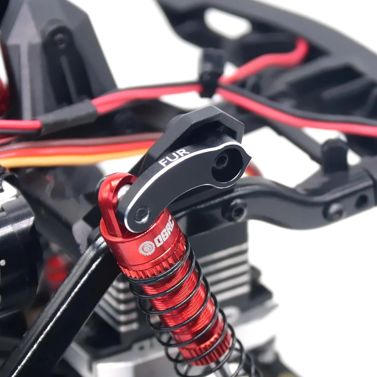 Aluminum Alloy Shock Mount for TRX4M 1/18 RC Crawler, Adjustable Shock ...