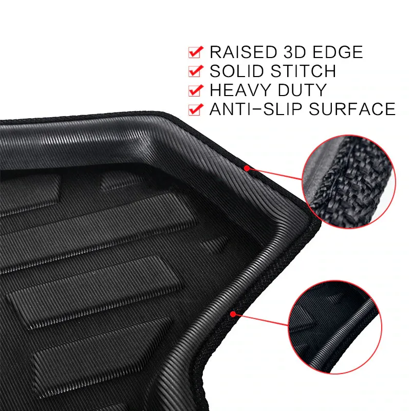 Car Trunk Mat for Volkswagen VW ID.3 ID3 ID 3 Accsesories 2019~2023 ...