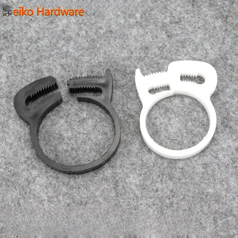 Silicone Hose Clamps, PVC Pipe Holder Clamp Durable Plastic Pipe ...