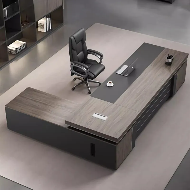 Modern Vanity Desk With Drawers: Standing Office Desk With Student ...