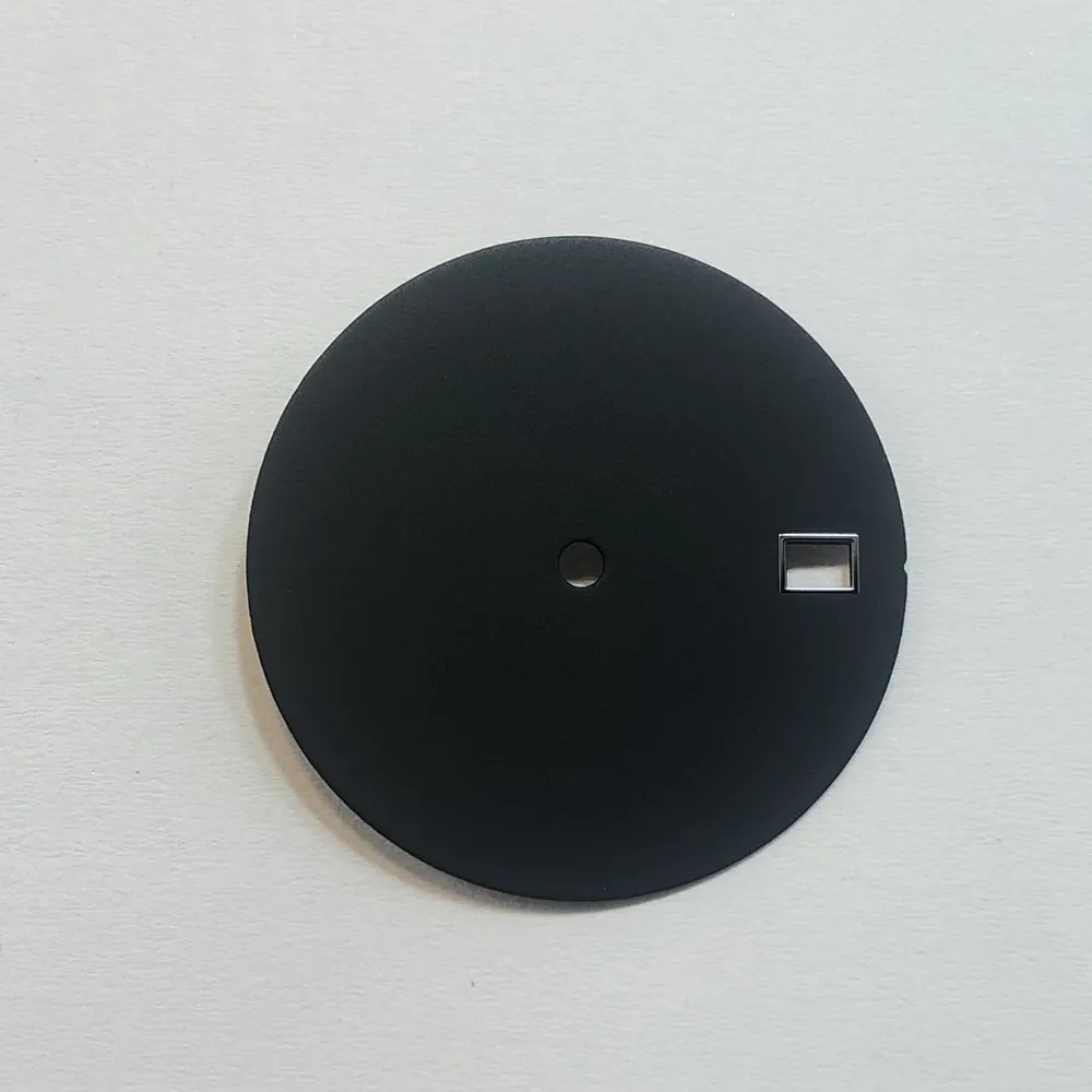 Blank Watch Dials For NH35 Movement 29mm Glossy & Matte Black White ...