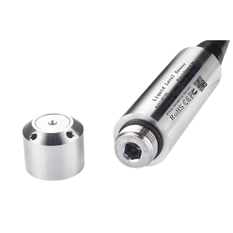 High Accuracy Water Level Sensor Transmitter IP68 Submersible, 4 20mA/0 ...