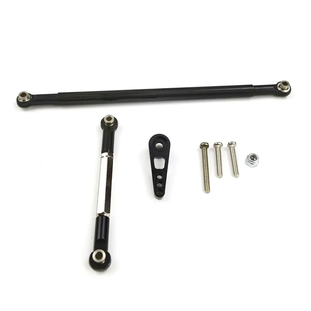 Adjustable Metal Steering Linkage Servo Link Pull Rod Servo Arm for 1/ ...