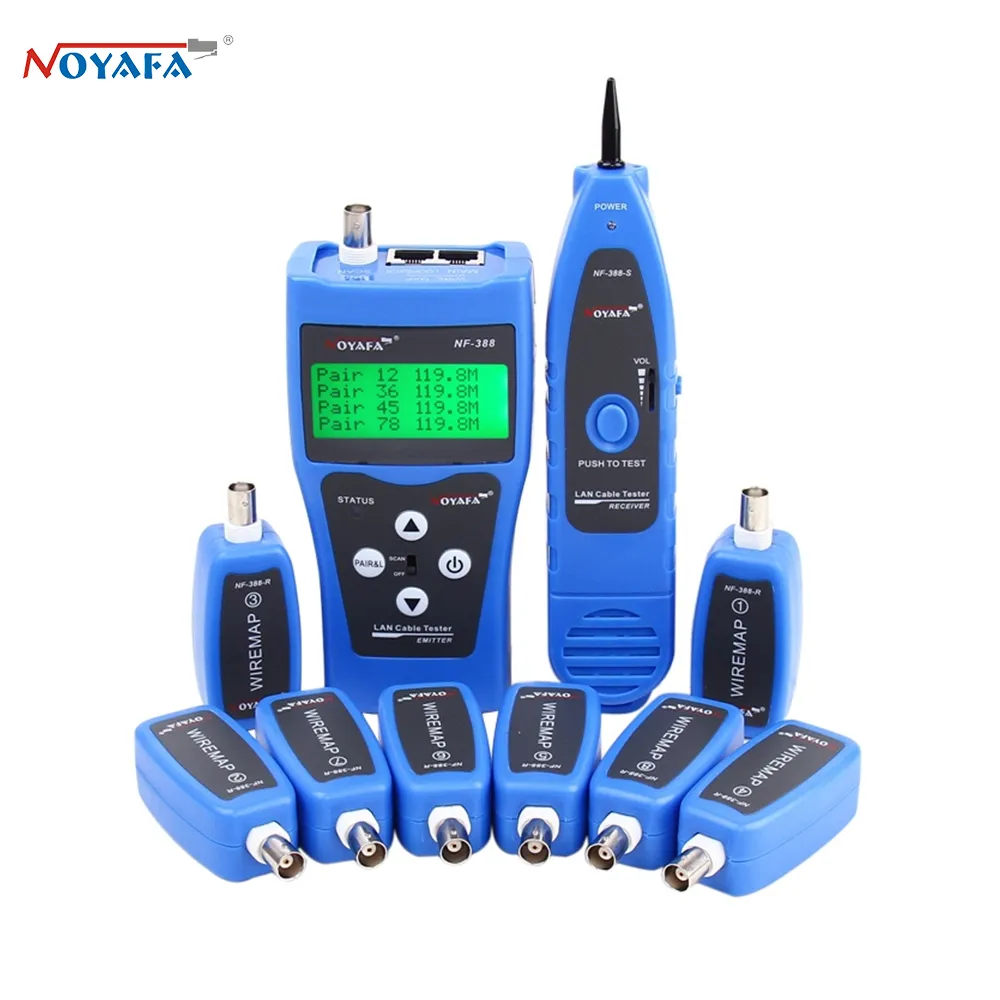 DHgate.com:Multipurpose Network LAN Phone Cable Tester NF-388, 8 Far ...