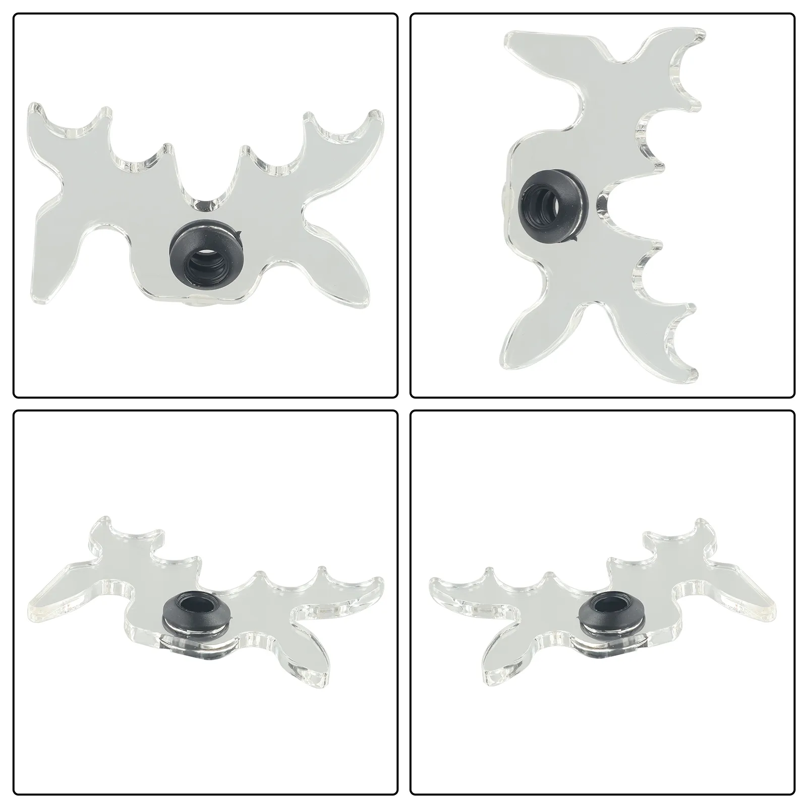 Durable Acrylic Moose Head Billiard Cue Bridge with 7 Adjustable Angles ...