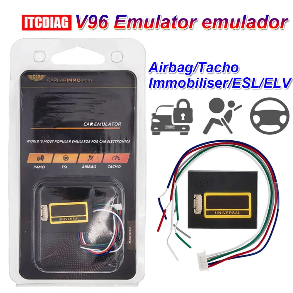 V96 Universal Juli Pro Car Emulator for Mercedes Benz Immobiliser ESL ...