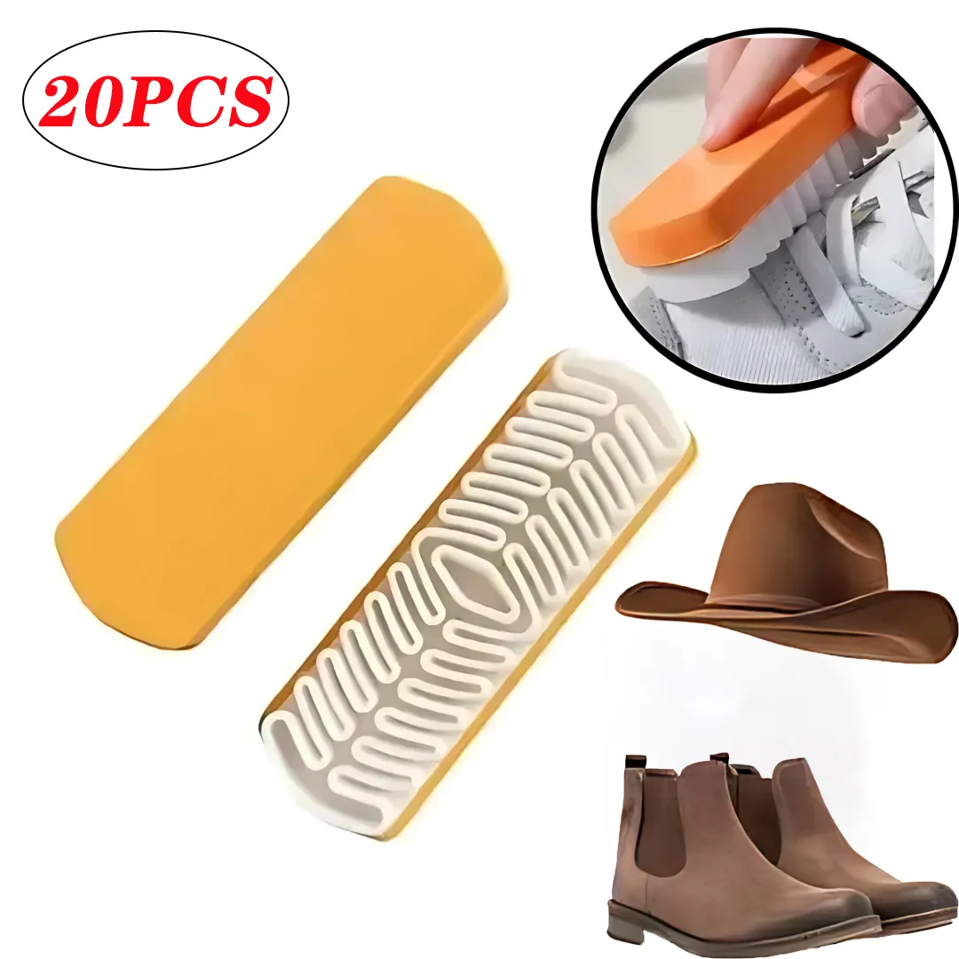 Premium Leather Suede Cleaning Kit | Rubber Crepe Brush Boot Bag ...
