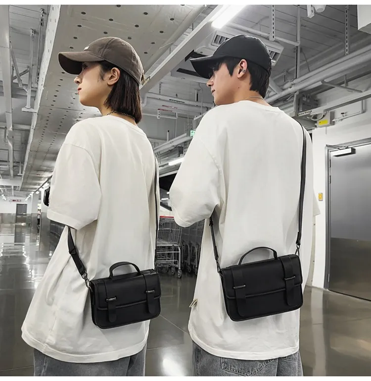 2025S Designer Korean Square Crossbody Bags For Men And Women Casual ...