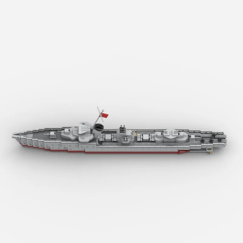 WW2 German Destroyer Building Block Set MOC 38976 Z1 Lebrecht Maass ...