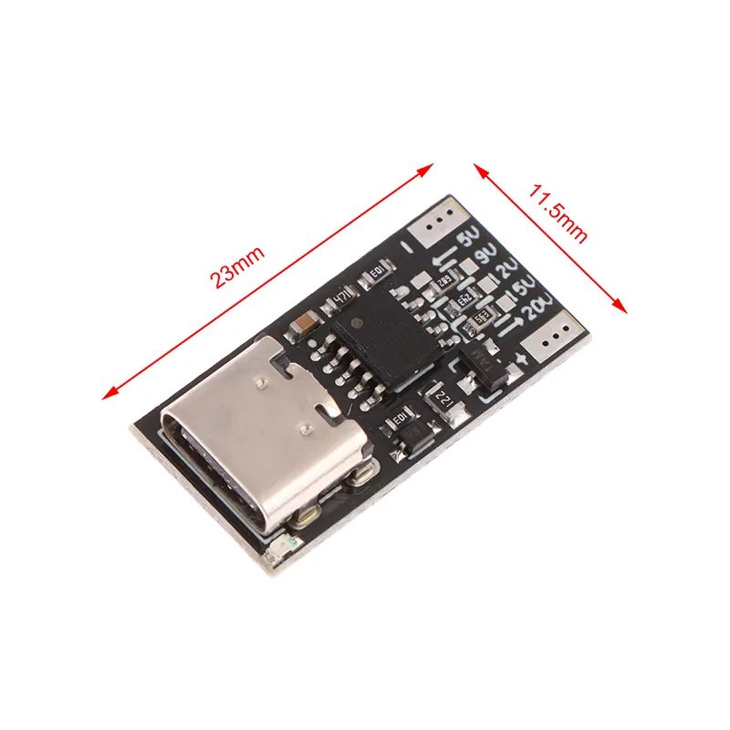 Type-C PD Trigger Module: Fast Charge USB Boost Decoy Board for PD3.0 ...