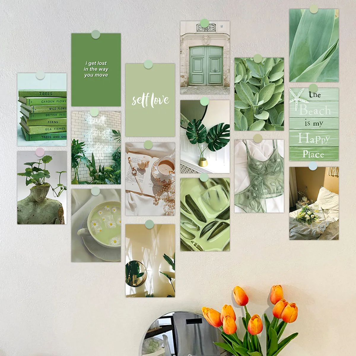Green Matcha Wall Art Posters Aesthetic Dorm... From Dhmallqueen, $29. ...
