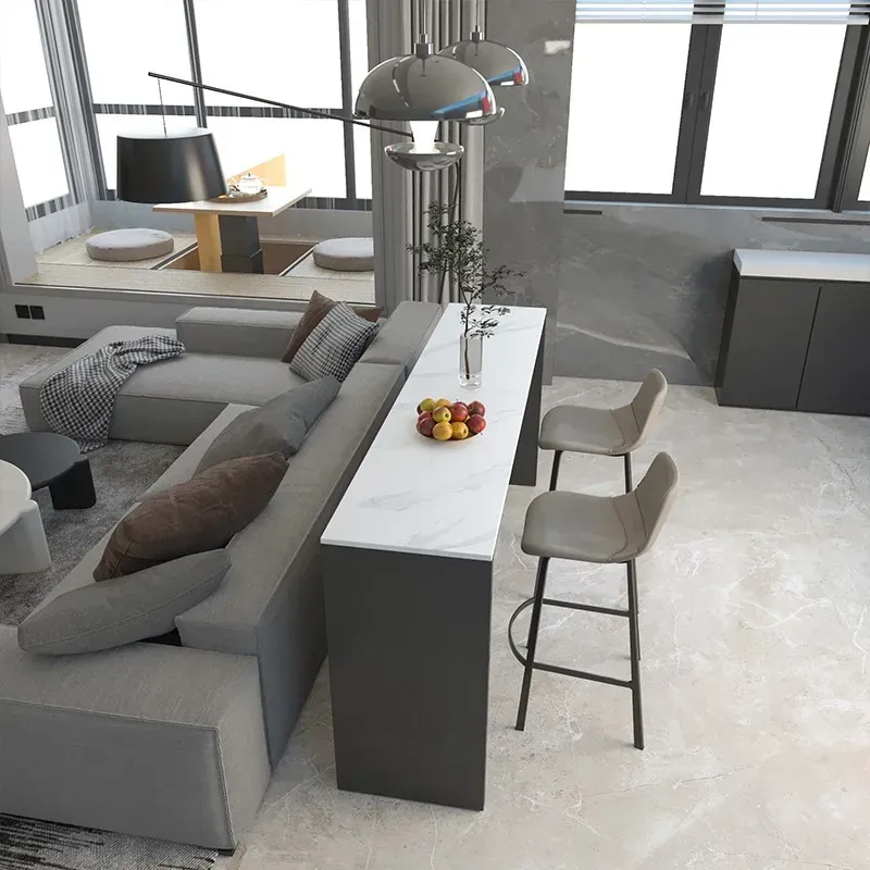 Modern Bar Table And Chairs Mobile Commercial Bar Table For Restaurant ...