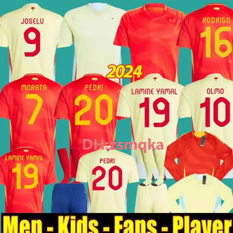2024 Spain Spain Soccer Kit Featuring LAMINE YAMAL, FERRAN REDONDO ...