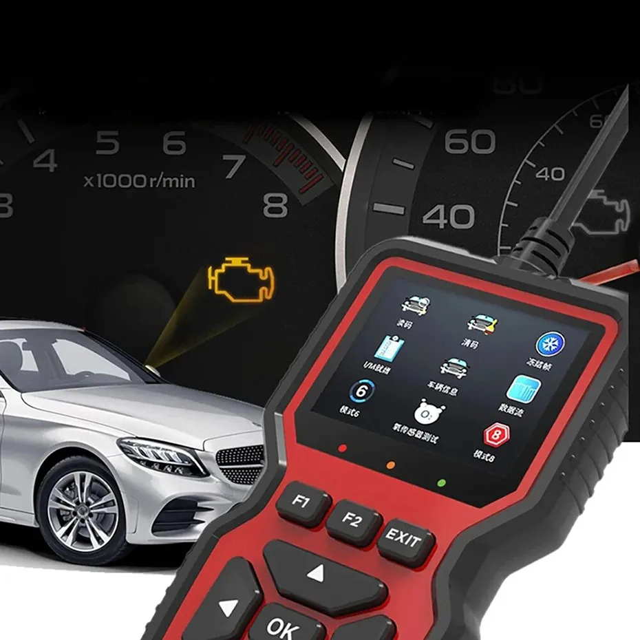 V519 OBDII Code Reader Bluetooth Car Diagnostic Scan Tool Automotive ...