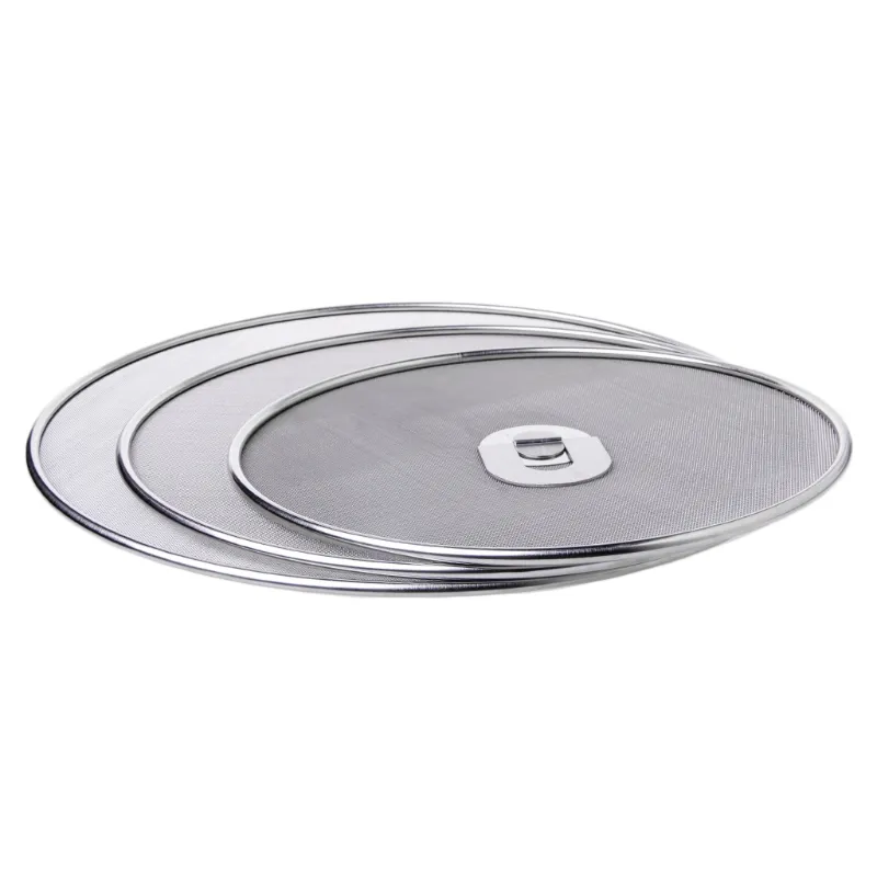 DHgate.com:Foldable Oil-Proof Screen Lid with Handle - Heat Resistant ...