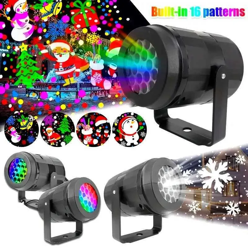 Rotating Pattern LED Projector Light - USB Powered, Holiday & Party ...