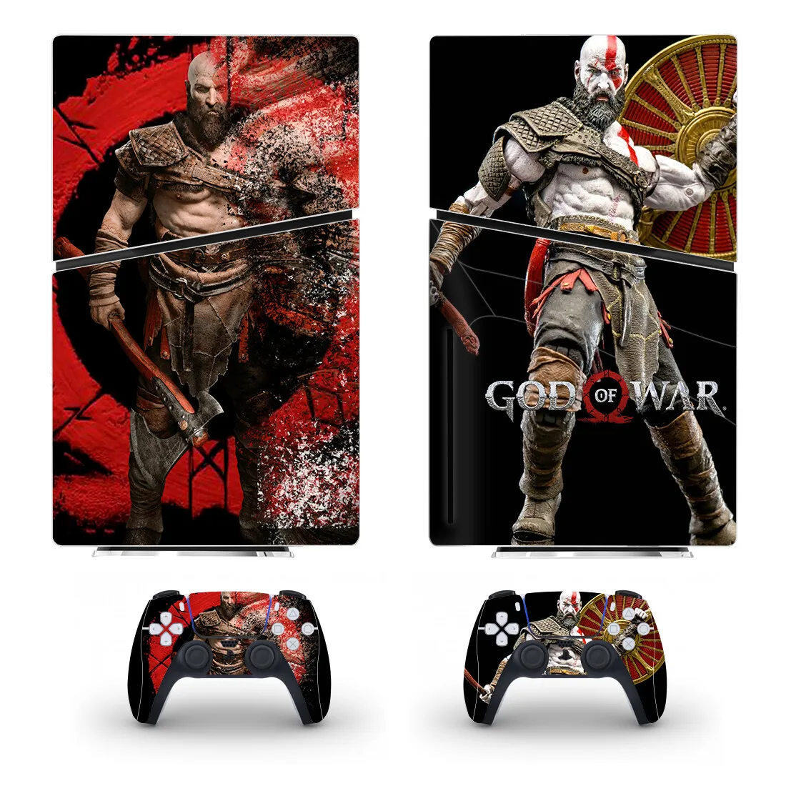 God of War PS5 Slim Disc ps5 controller skins Decal...