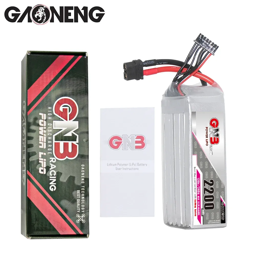 DHgate.com:2200mAh 120C/240C 6S 22.2V GNB Lipo Battery With XT60 ...