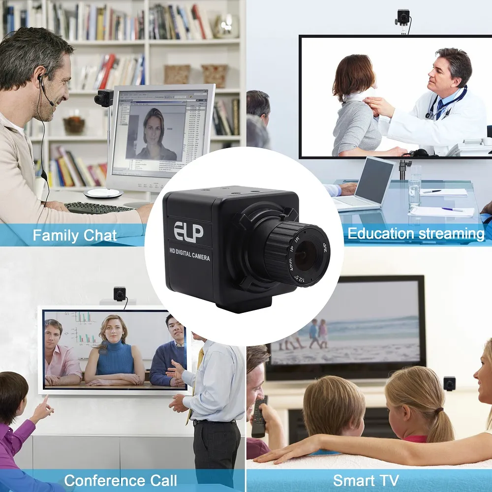 3MP USB Manual Zoom Lens Camera | Low Light, AR0130 Chip, Video ...