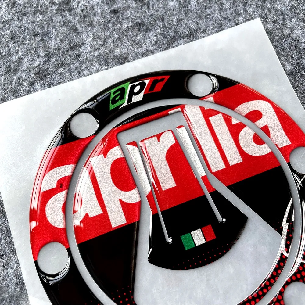 Aprilia RS 660 Fuel Tank Cap Protector Stickers 3D Reflective Resin ...