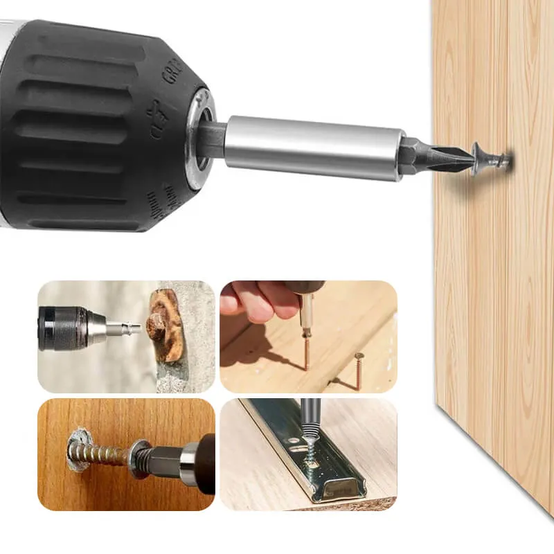 Damaged Screw Extractor Set - High Speed Steel Broken Bolt Remover Kit ...