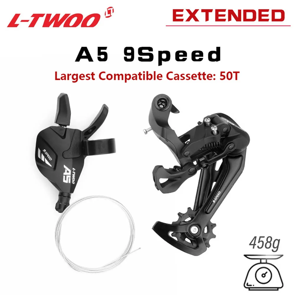 DHgate.com:LTWOO MTB Groupset Road Bike Rear Derailleurs A5 9-speed Trigger Shifter Mountain ...