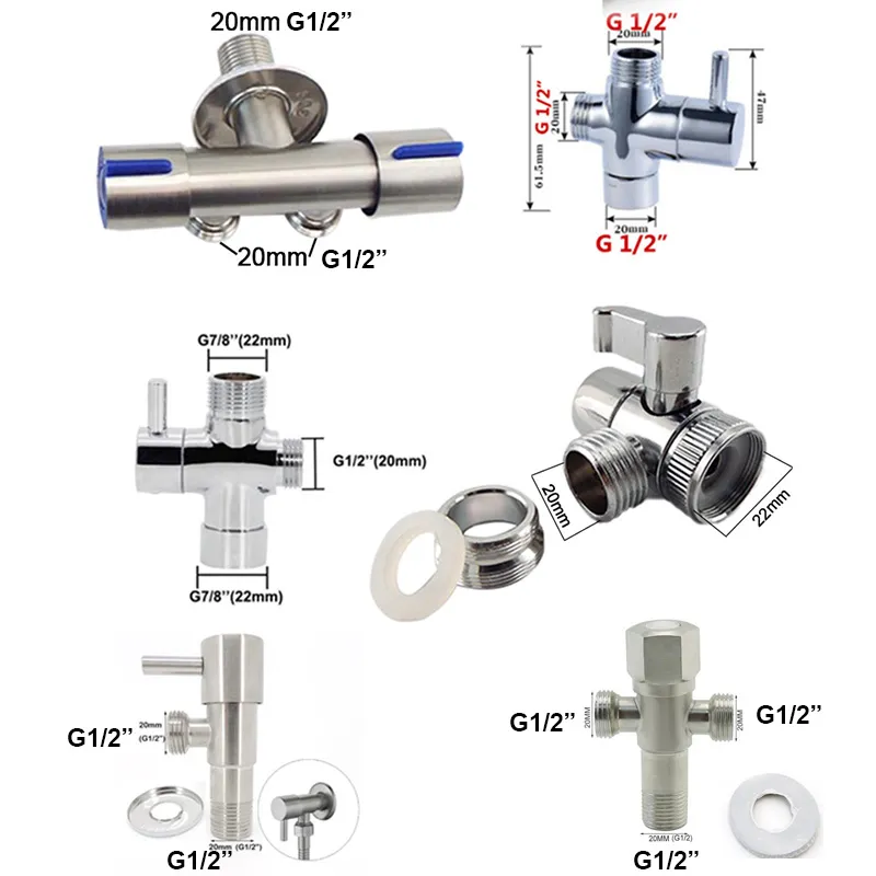 DHgate.com:Silver Handheld Bidet Sprayer Set: Hygienic Toilet Seat ...