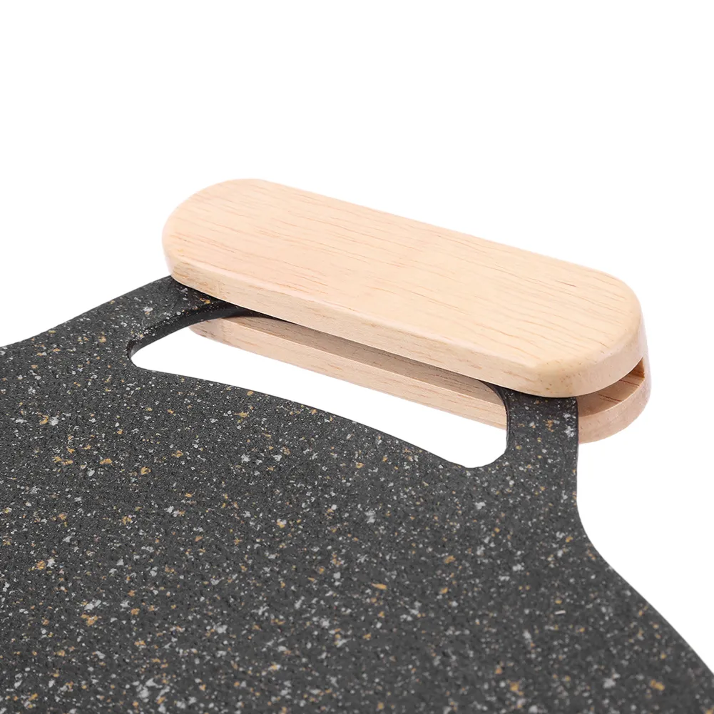 DHgate.com:Solid Wood Pan Handle Grip Cover Portable BBQ Heat Resistant ...