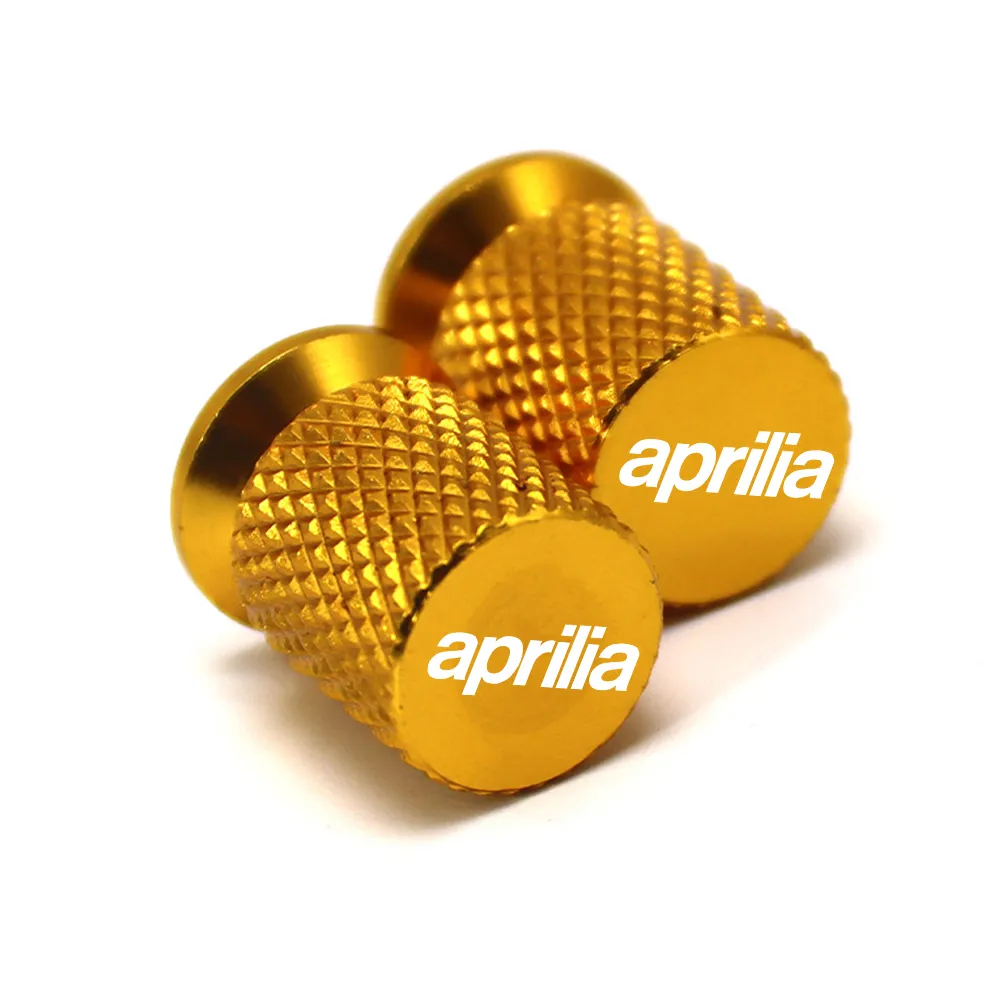 Premium CNC Aluminum Motorcycle Tire Valve Caps Accessories for Aprilia ...
