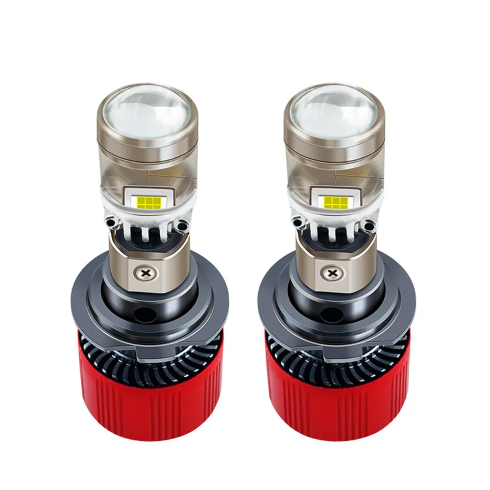 H7 H4 H11 H8 H9 9005 9006 LED Headlight Bulbs, 50000LM 120W Headlamp, 6000K CSP Hi/Low Beam ...