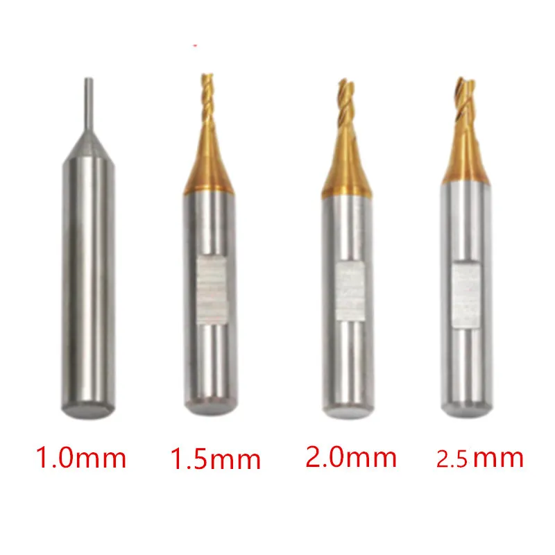 3/4/CONDOR Milling Cutter Probe Kit 1.0mm/1.5mm/2.0mm/2.5mm for Dolphin ...