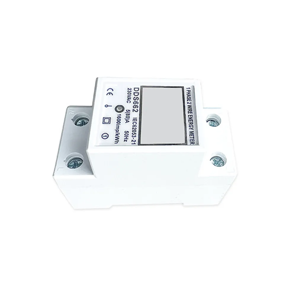 Electricity Usage Meter: Digital Single Phase Energy Monitor, AC 220V ...