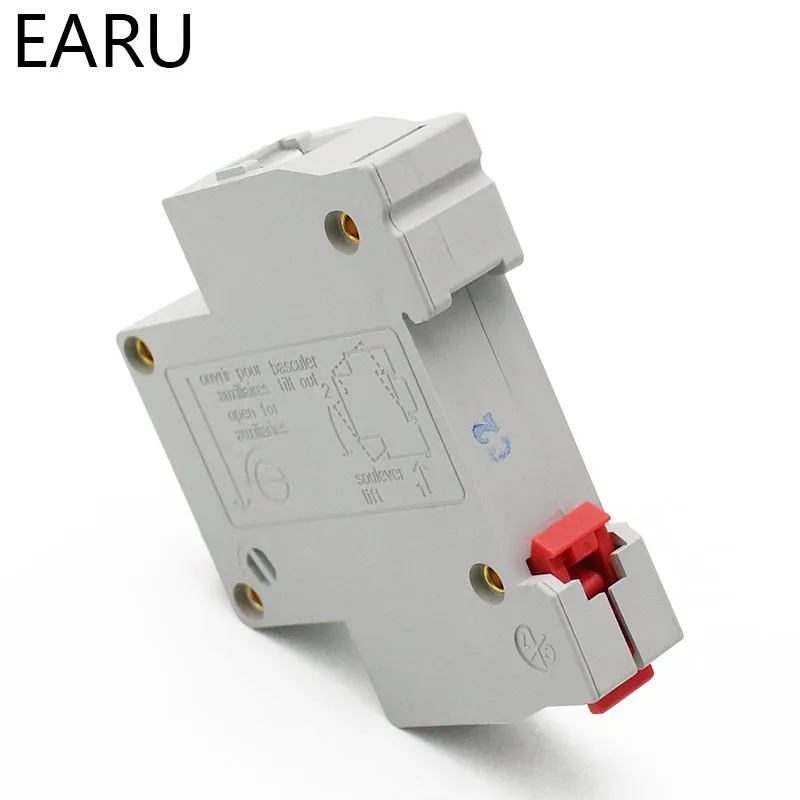 Wholesale 1P AC MCB DZ47 63 C Type 230/400V~ 50HZ/60HZ Mini Circuit Breaker 3A 6A 10A 16A 20A ...