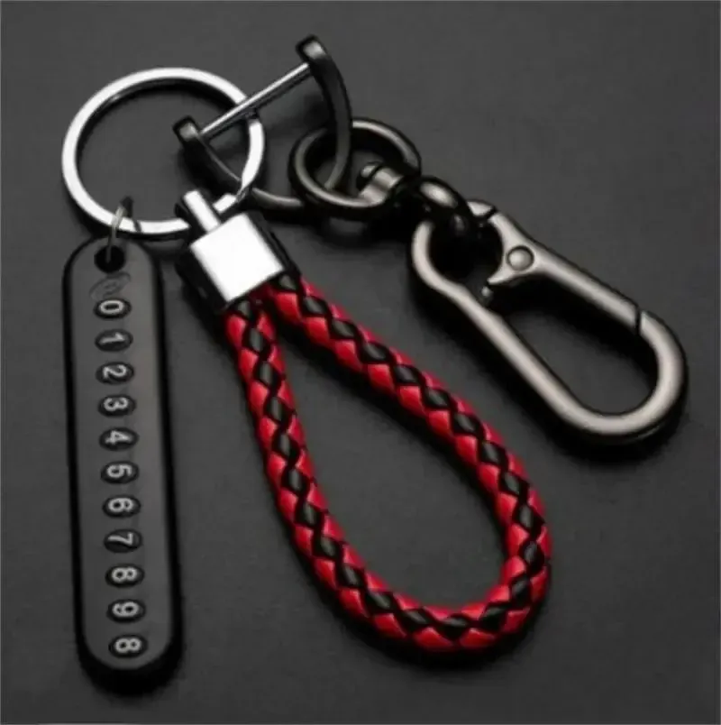 DHgate.com:Men Anti-Lost Phone Number Card Lobster Clasp Keychain ...