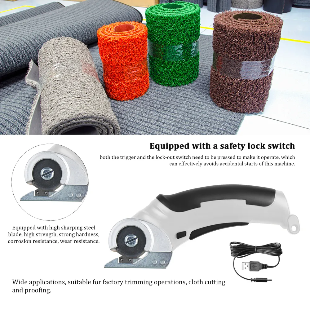 DHgate.com:2V Electric Fabric Cutter Portable Cordless Cloth Leather ...