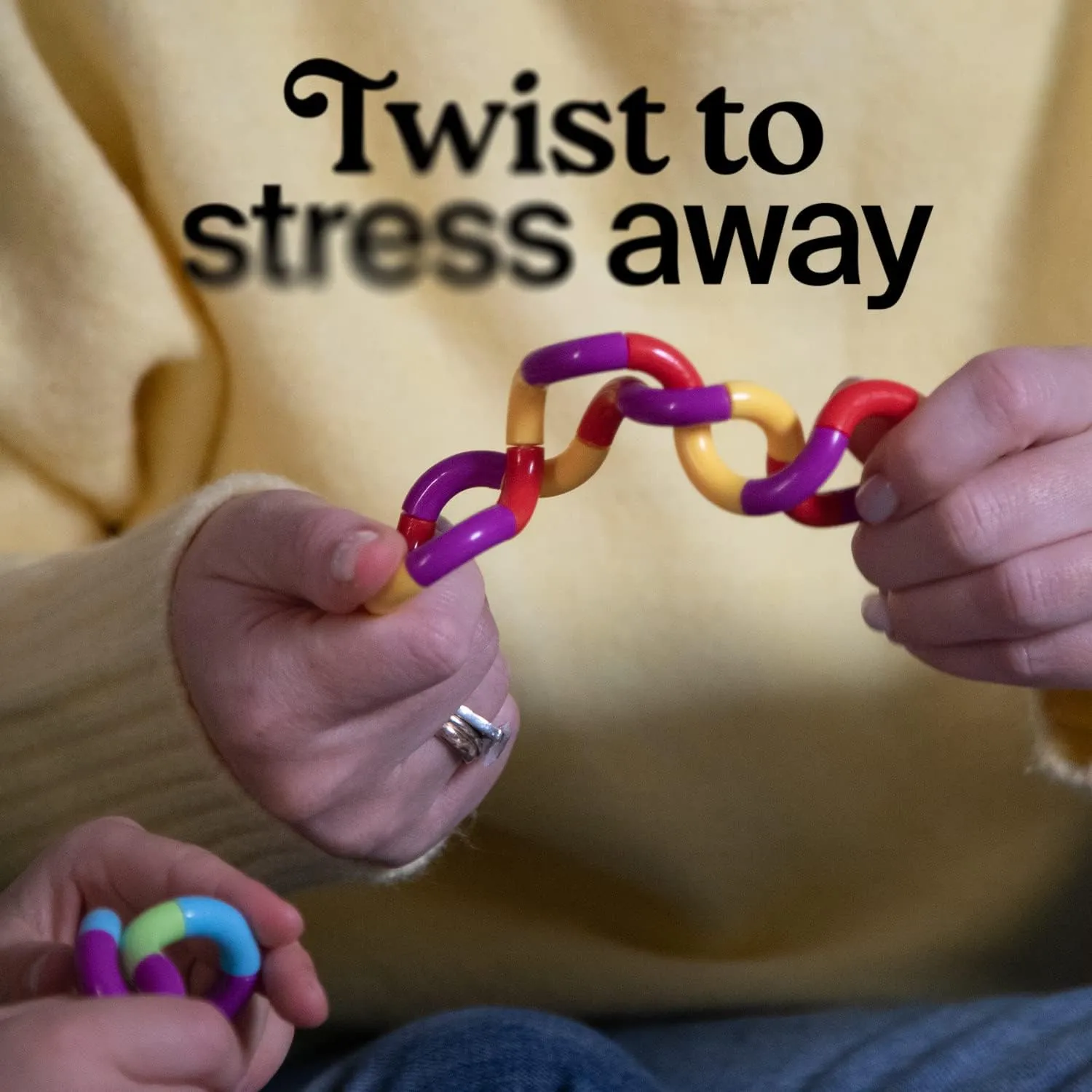 Fidget Toys For Adults, Twisty Sensory Toys For Anxiety Relief ...