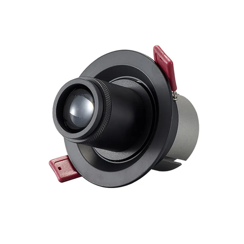 Zoom Spotlight Recessed Adjustable Focus Spot Light Ceiling Embedded ...