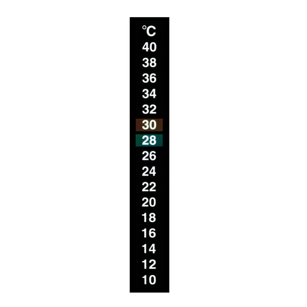 Aquarium Thermometer Sticker: Temperature Sensitive Strip for Fish Tank ...