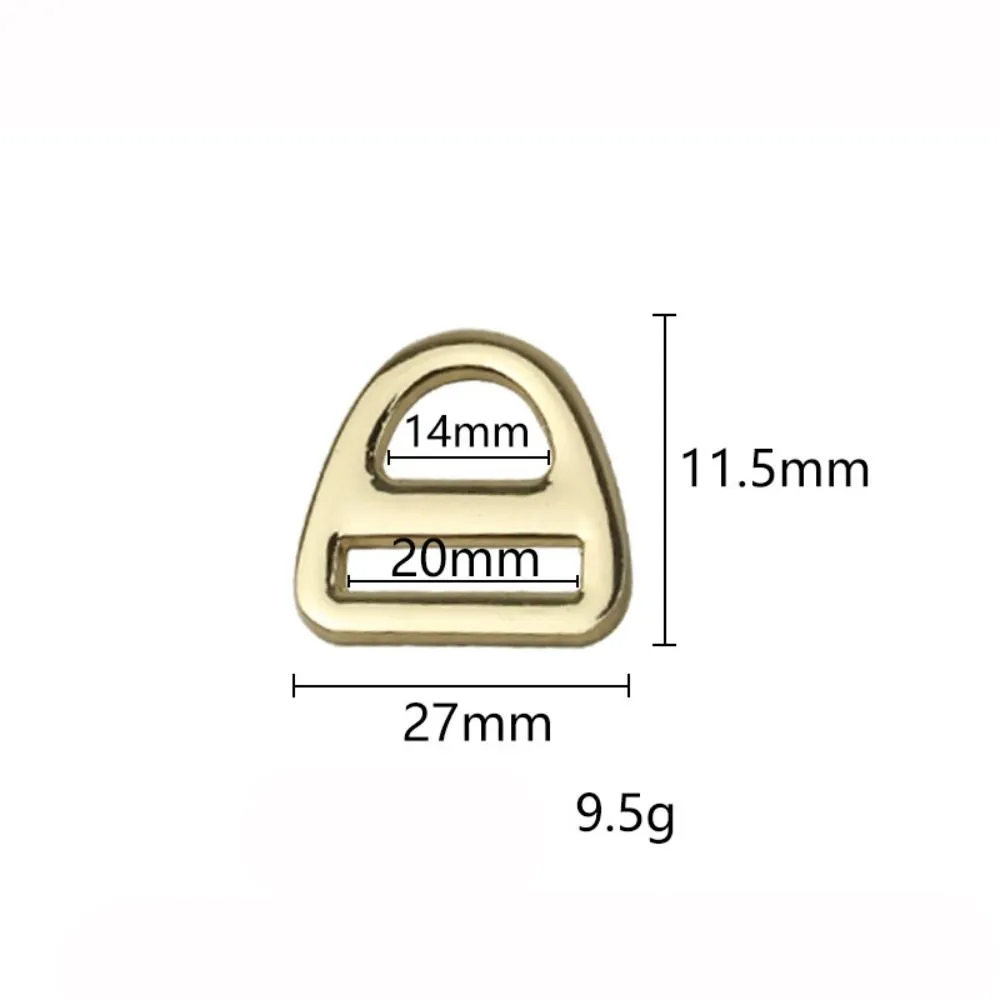 16/20mm Metal Ladder Lock Slider Adjust Buckles For DIY Tactical ...