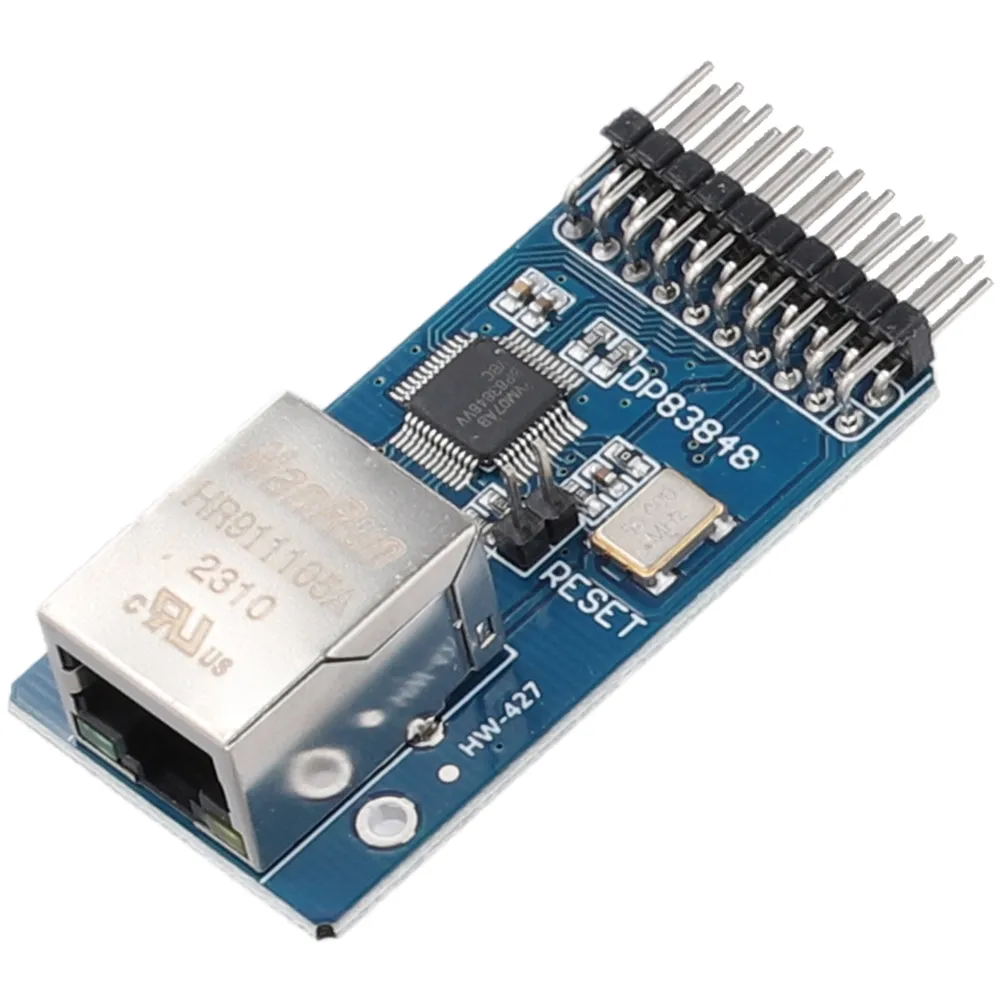 Ethernet Physical Layer esp32 sdr transceiver - DP83848, 10/100 Mb/S, USB-B Type, RJ45 Module ...